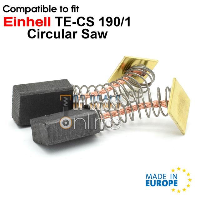 Carbon Brushes for Einhell TE-CS 190/1 Circular Saw 240v 433100501002